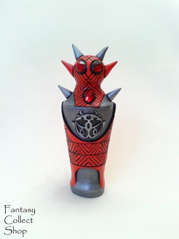 Ash statue of Sixth House from The Elder Scrolls III: