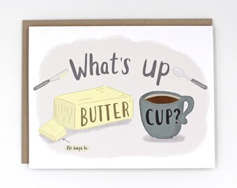 Hello buttercup | Etsy