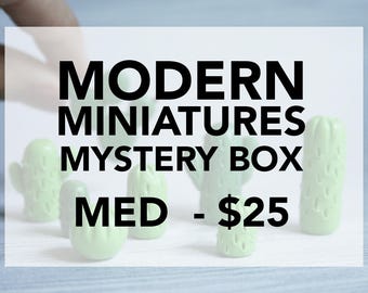 Modern miniatures | Etsy