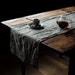Natural linen table runner custom color table runners by