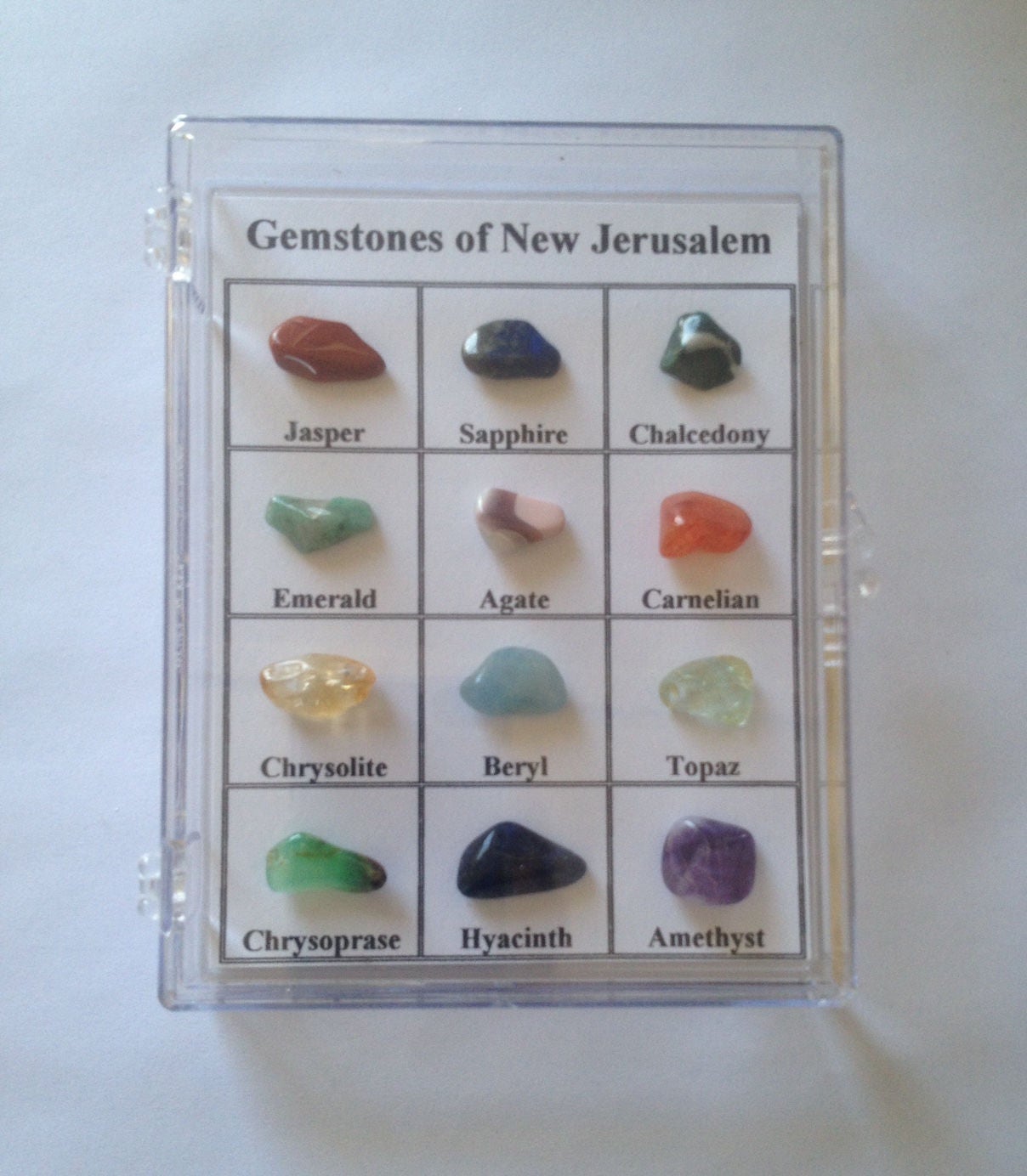 Gemstones of New Jerusalem Real Stones