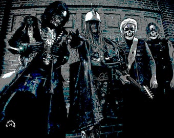 Rob zombie art | Etsy