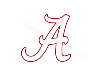 Alabama outline | Etsy