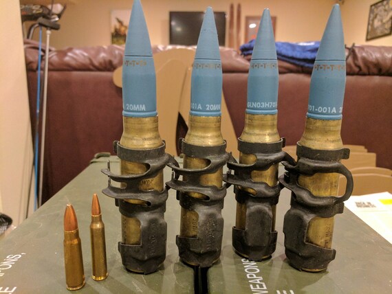 20MM Vulcan CANNON linked INERT ammo