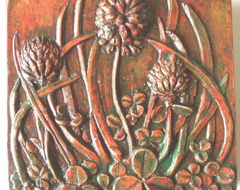 Bas relief tile | Etsy