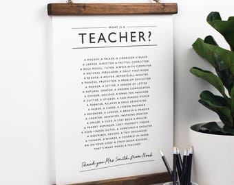 Funny teacher gift | Etsy