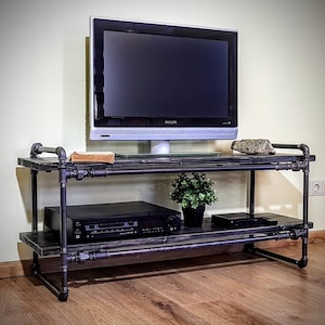 Pipe tv stand | Etsy