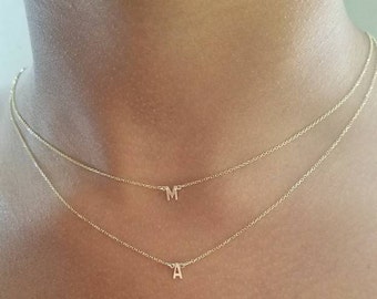 Initial jewelry | Etsy