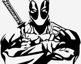 Deadpool svg | Etsy