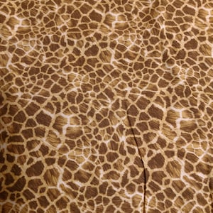 Giraffe print fabric | Etsy