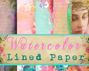 Lined paper | Etsy