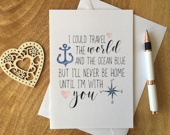 Long distance card | Etsy