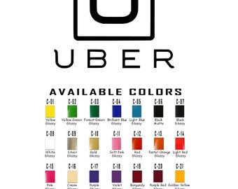 Uber sticker | Etsy