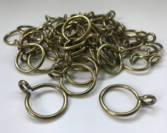 Cafe curtain rings | Etsy