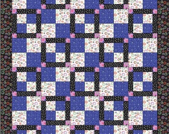 Modern quilt pattern | Etsy