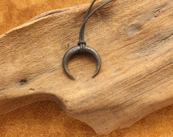 Hand forged necklace | Etsy