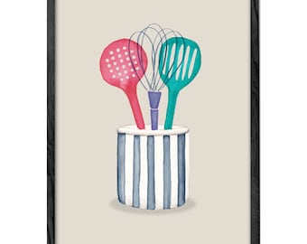 Kitchen wall art | Etsy