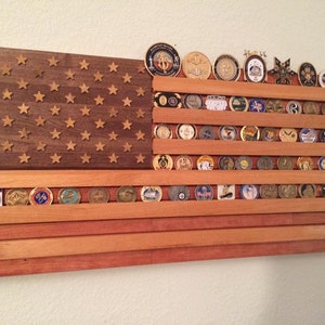 Us flag coin holder | Etsy