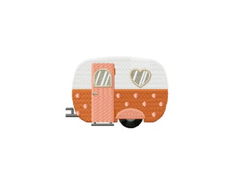 Camper embroidery | Etsy