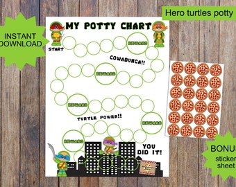 Potty Training Chart Printable Potty Chart Potty Routine