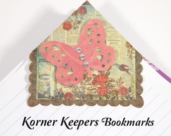 Corner bookmark | Etsy