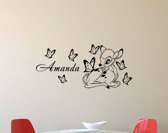 Bambi wall decals | Etsy