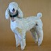 French Poodle Unique One-of-a-Kind Whimsical Paper Mache