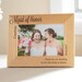 Personalized Maid of Honor Picture Frame: Personalized Maid of