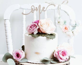 One cake topper | Etsy