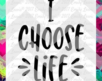 Choose life | Etsy