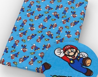 Super mario fabric | Etsy