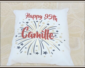 Birthday pillow | Etsy