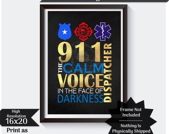 Dispatcher sign | Etsy