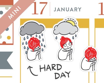 Depression stickers | Etsy