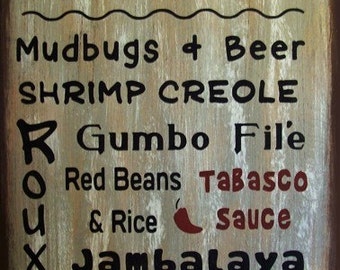 Cajun decor | Etsy