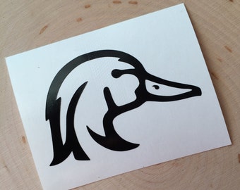 Wood duck decal | Etsy
