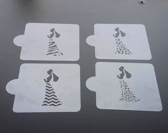 Bride stencils | Etsy