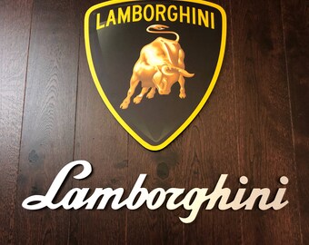 Lamborghini logo | Etsy