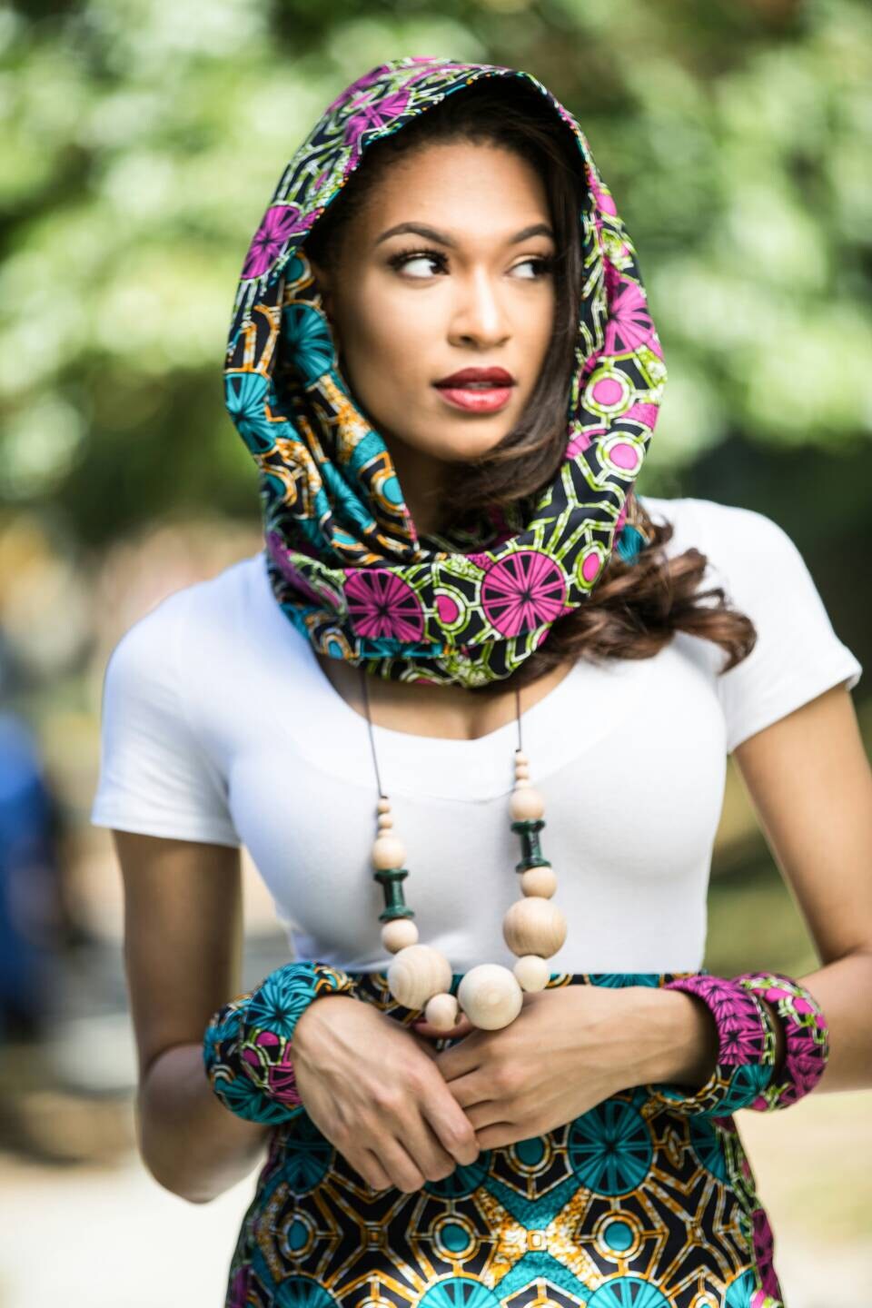 Head scarf Womens scarves Neck scarf Infinity scarf Unique