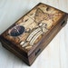 Wooden box Cash box Rustic Old map Treasure map Compass Wind