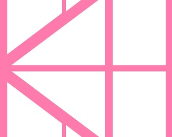 Triangle stencil | Etsy