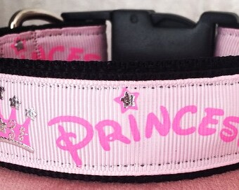 Princess dog collar | Etsy