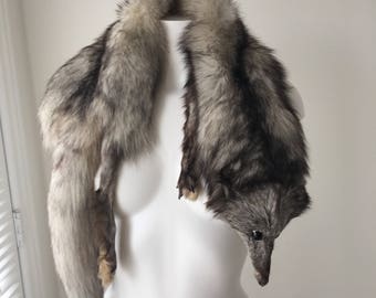 Fox stole | Etsy