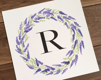 Lavender painting | Etsy