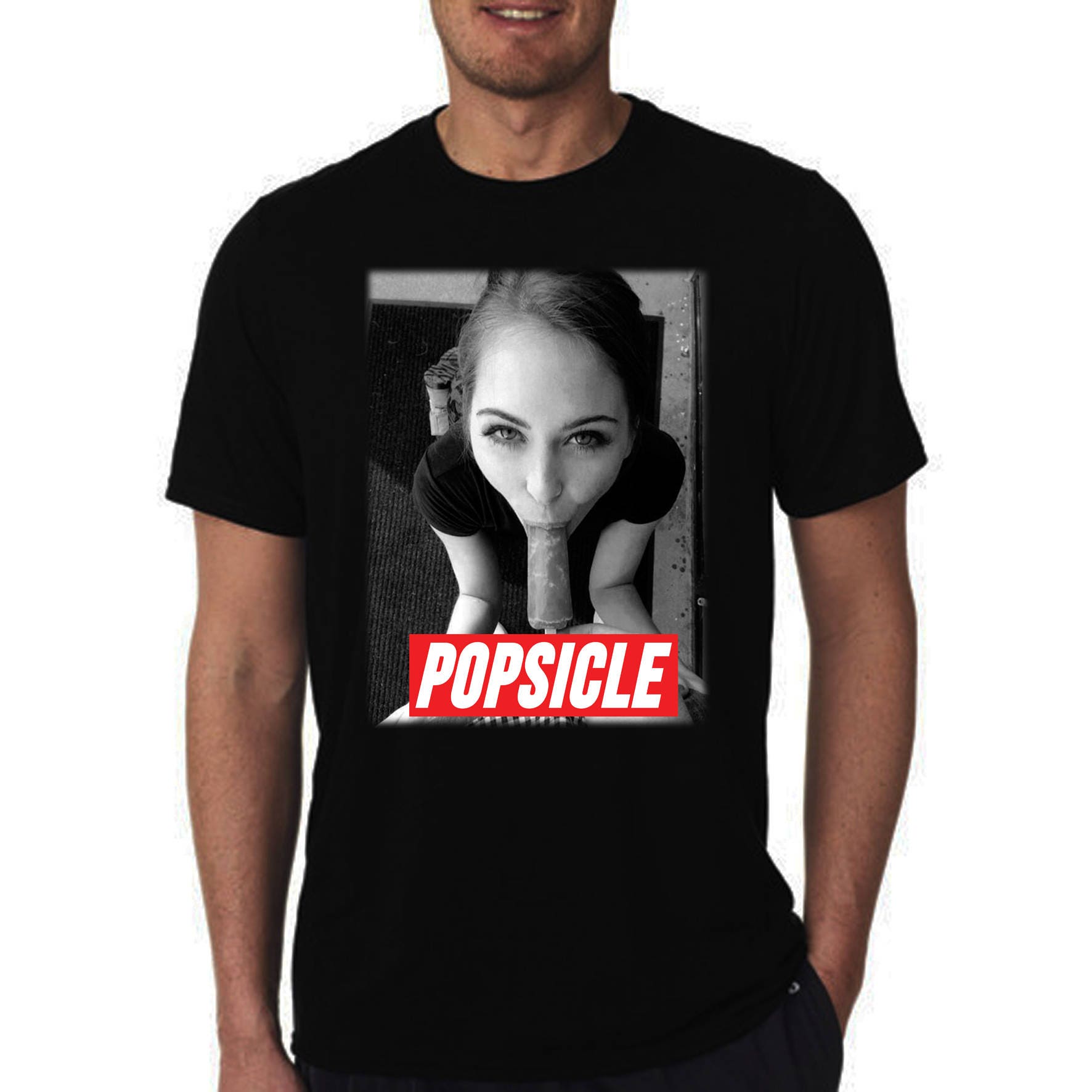 T Shirt Riley Reid Pornostar Popsicle Lollipop Star Swag Deep