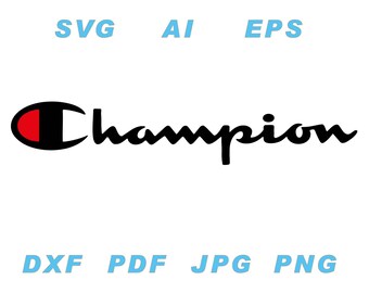 Svg champion svg | Etsy