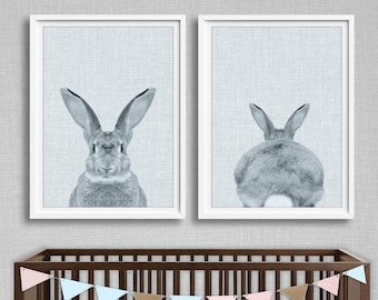 Bunny art | Etsy