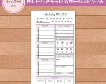 Printable Daily Planners Time Management 7 sheets