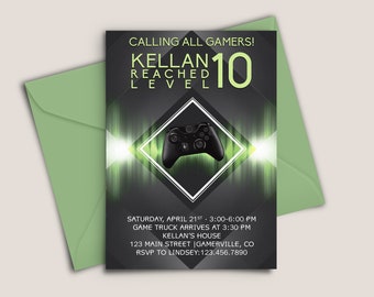 Xbox invitation | Etsy