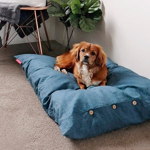 Raised dog bed | Etsy